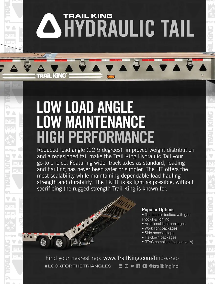 Trail King Hydraulic Tail Trailer