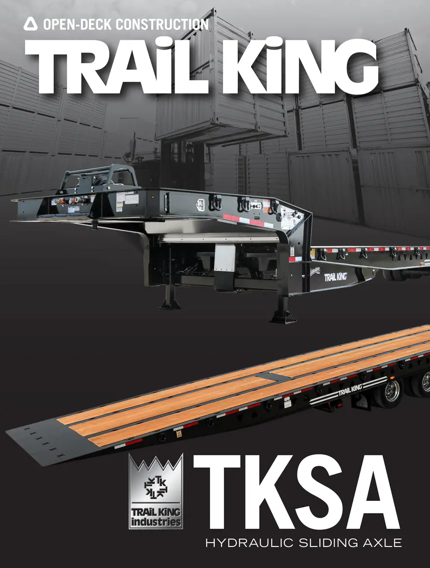 Trail King Sliding Axle Trailer