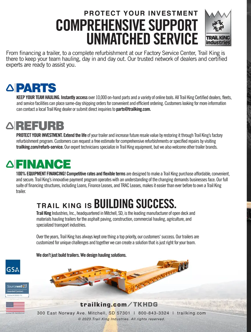 Hydraulic Detachable Gooseneck